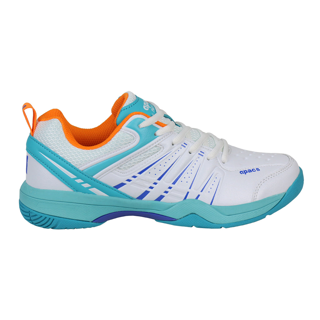 Apacs Pro 730 Shoe - White/Blue – Yehlex