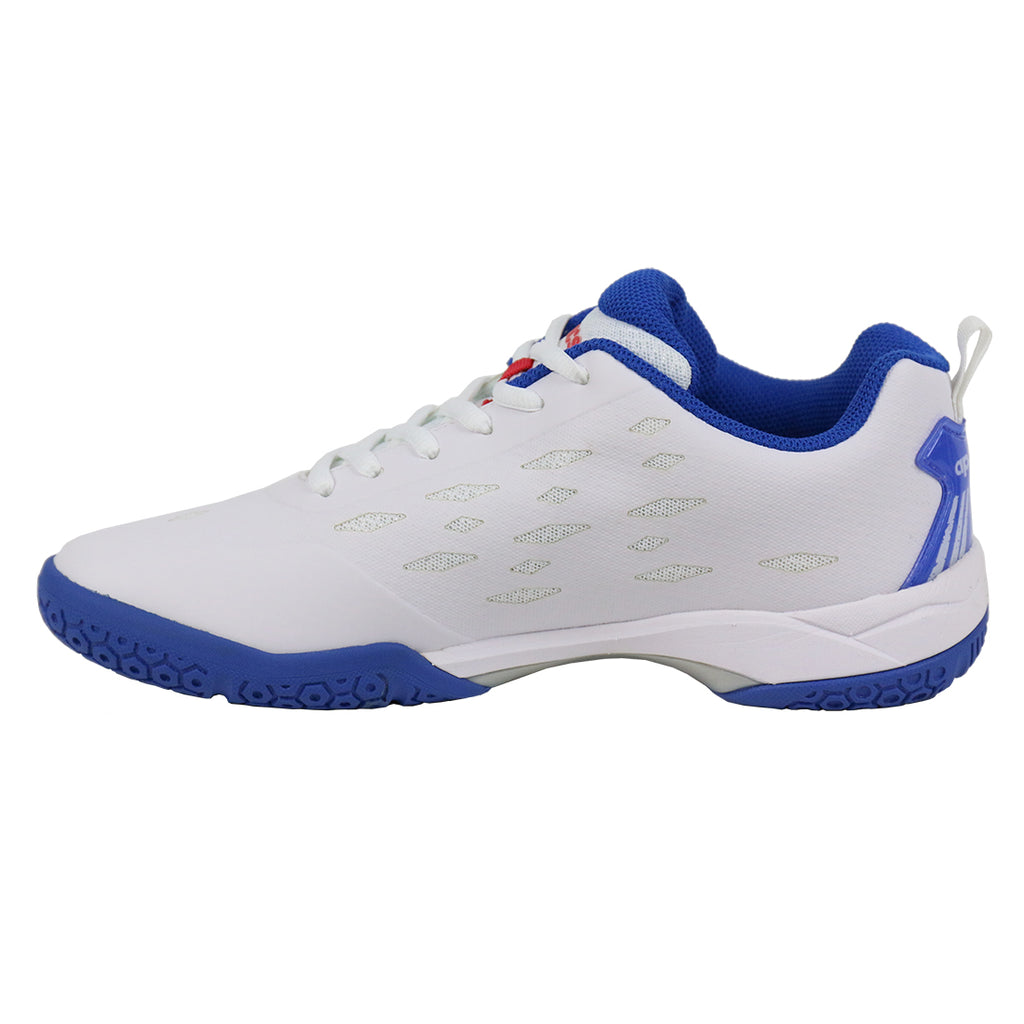 Apacs Pro 776 Shoe - White/Blue – Yehlex